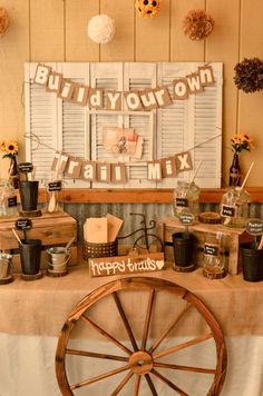 Rustic Wedding Theme Ideas